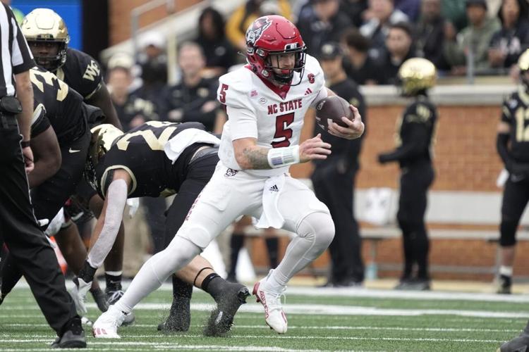 Armstrong returns as starter, leads N.C. State to a 26-6 win at Wake Forest