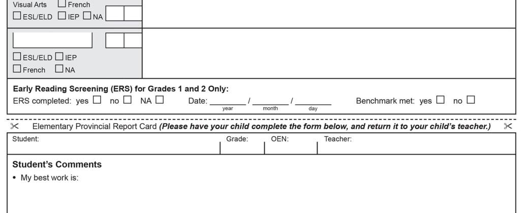 Ontario’s new report card feedback on literacy: What to know