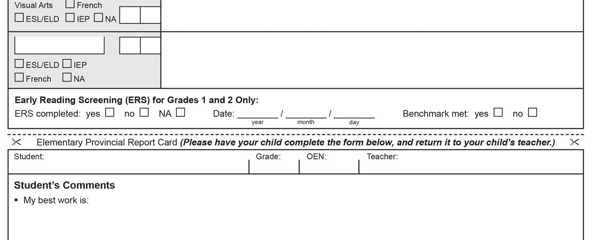 Ontario’s new report card feedback on literacy: What to know