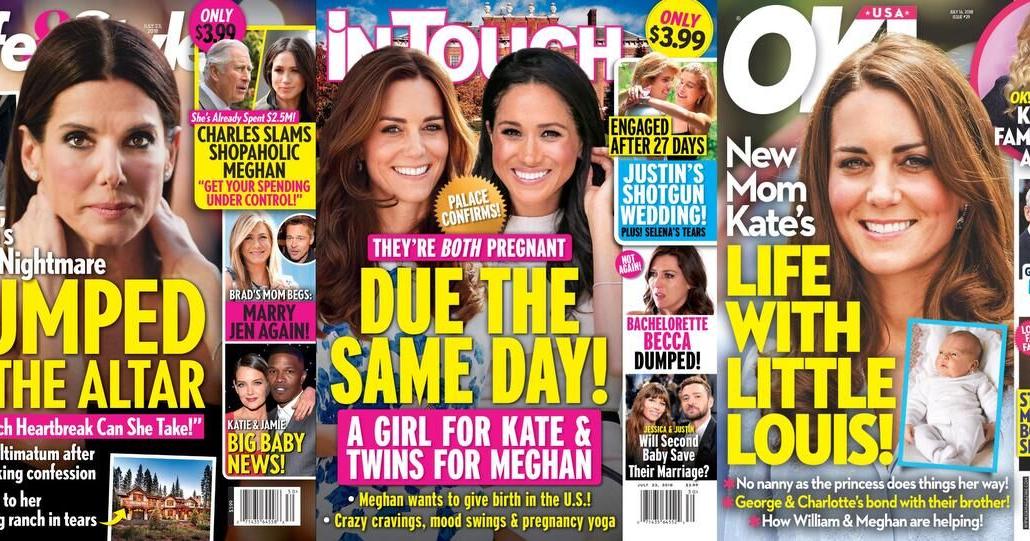 Tabloids: Meghan Markle and Kate Middleton, pregnant twinsies!