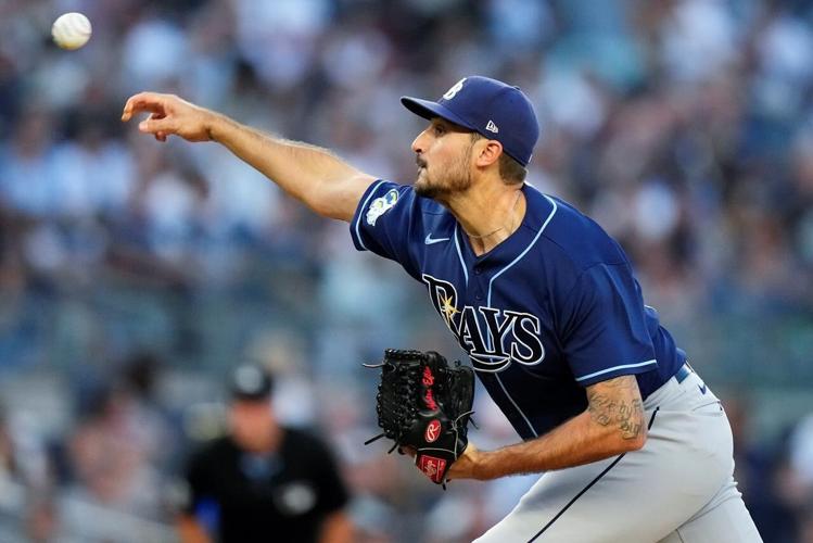 Eflin earns his 12th win and Arozarena hits a 2-run homer as the Rays beat the Yankees 5-2