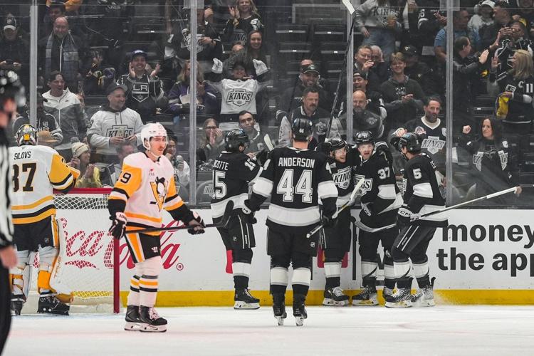 Filip Hallander's first career goal sparks Penguins' comeback win over ...