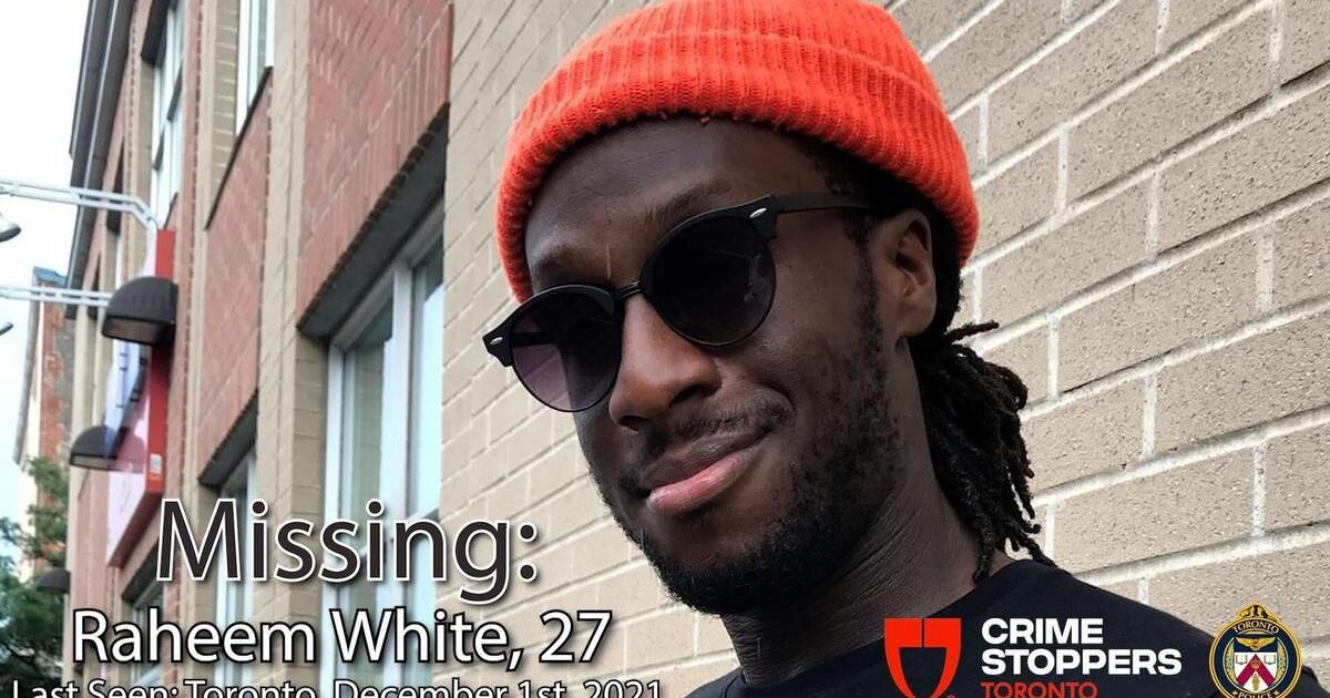 Missing Toronto man Raheem White found dead in city’s west end