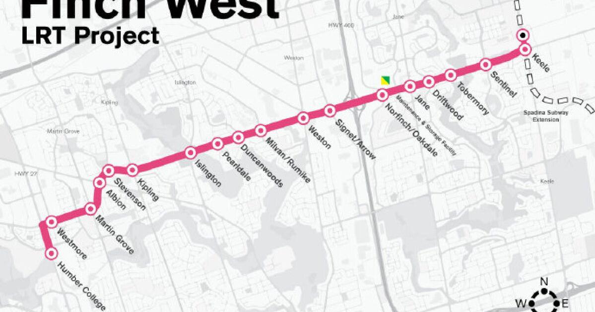 Finch LRT contract to be awarded next year