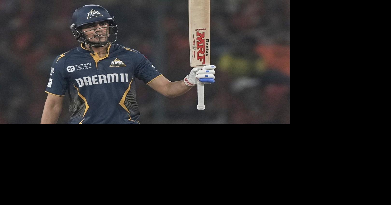 Gill guides Gujarat to a 7-wicket win over Hyderabad in IPL