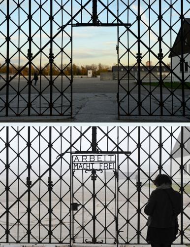 Dachau sign stolen from memorial site
