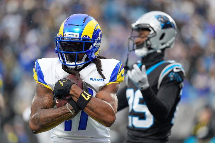 Young throws 3 TDs, Panthers turn over Stafford 3 times to end Rams' 6 ...