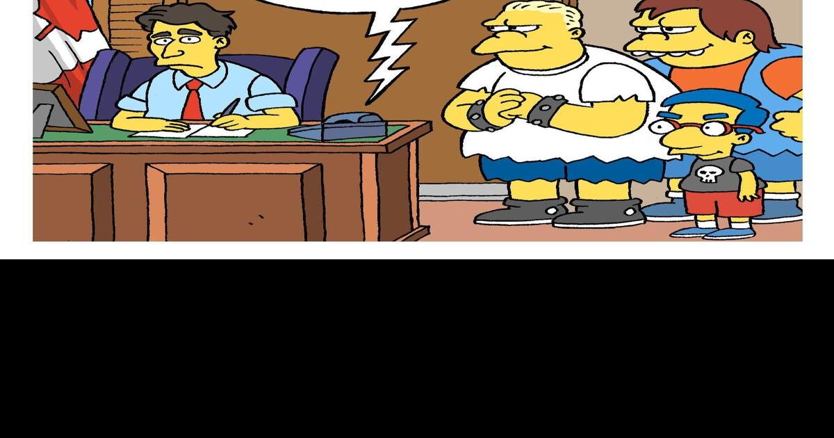 Theo Moudakis: Trudeau Simpsons