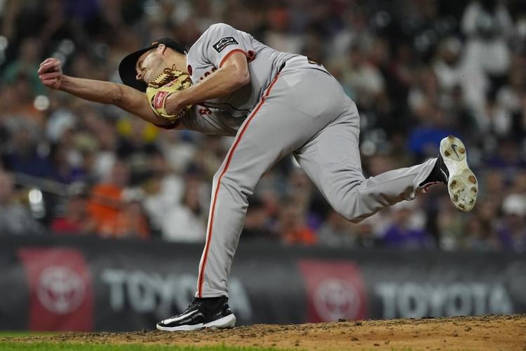 Jake Cave hits go-ahead 3-run homer in the 8th in the Rockies' 7-3 ...