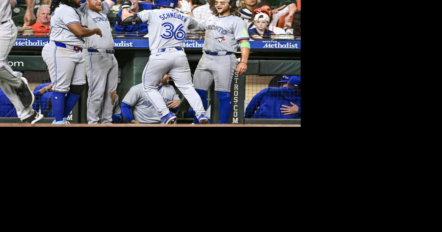 Davis Schneider rescues Blue Jays in Houston
