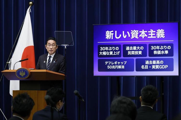 Japan's prime minister announces $113 billion in stimulus spending