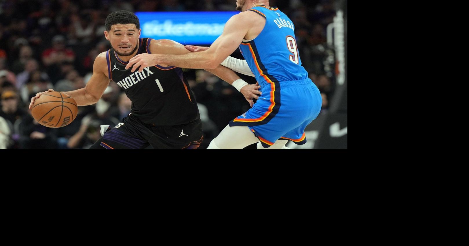 Devin Booker hits a 3-pointer with 0.7 seconds left to lift Suns over ...