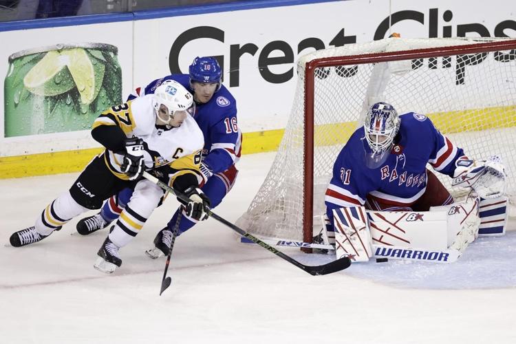 Malkin’s tip lifts Penguins past Rangers in 3OTs in Game 1