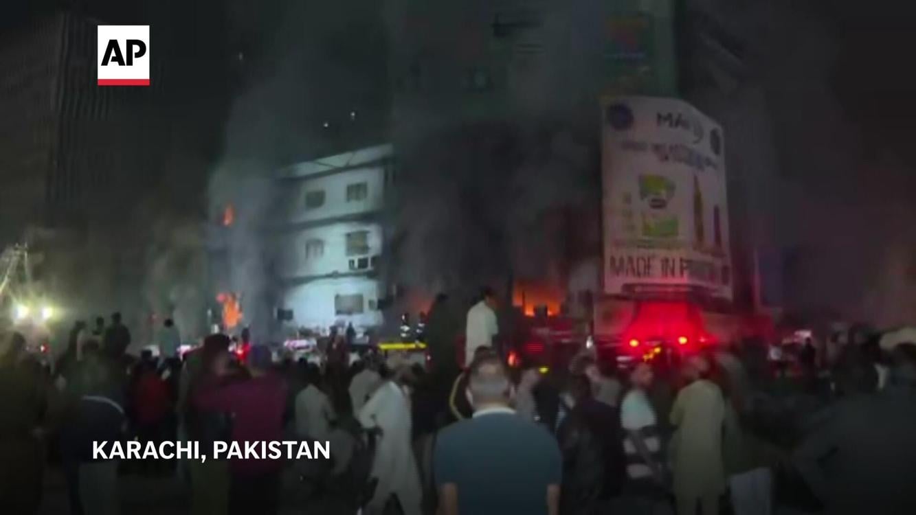 Massive fire engulfs dozens of shops at a shopping mall in southern ...