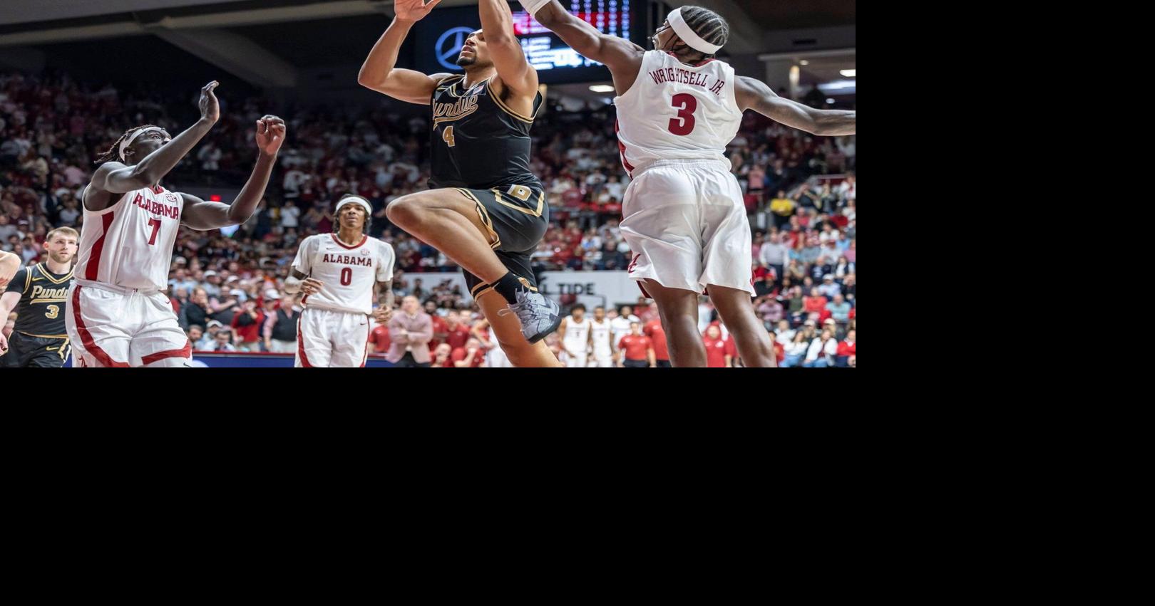 No. 2 Purdue beats No. 8 Alabama 87-80