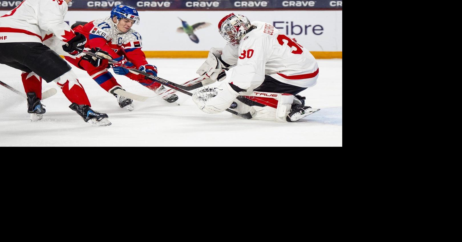 Parekh scores twice, Canada secures nervy victory over Czechia to open ...
