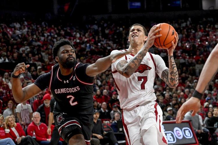 No. 17 Arkansas romps to 108-74 blowout against South Carolina