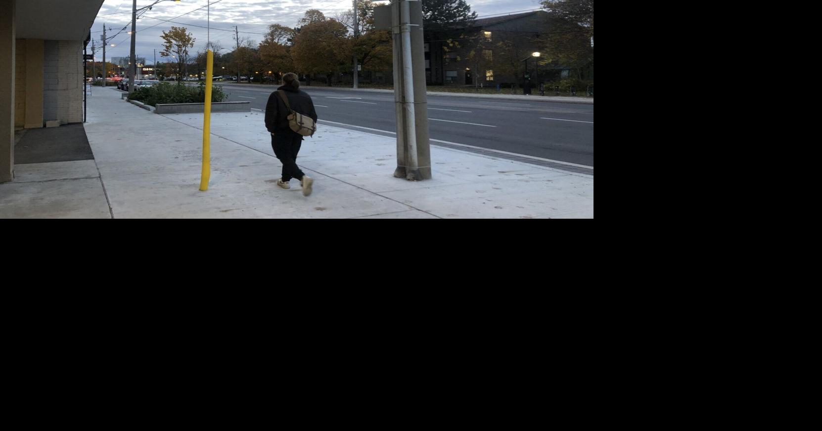 Toronto Hydro’s fix leaves guy wire sticking out of sidewalk