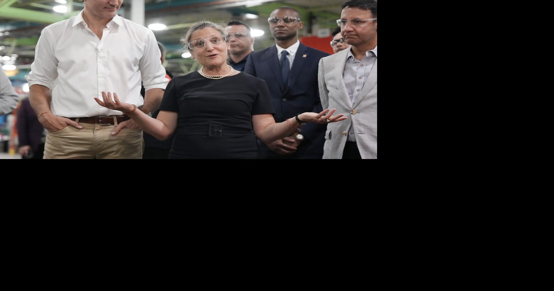 Freeland says she has the support to keep her job