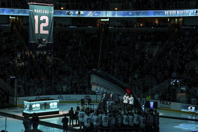 Sharks retire Patrick Marleau’s No. 12 jersey Sharks retire Patrick Marleau’s No. 12 jersey