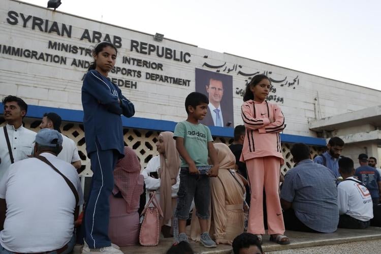 Thousands are pouring into Syria, fleeing worsening conflict in Lebanon