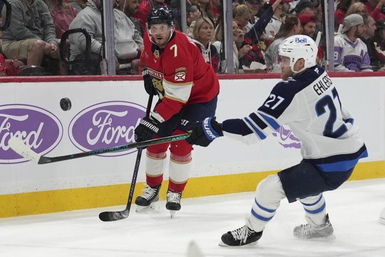 Bobrovsky gets shutout, Panthers roll past NHL-leading Jets 5-0 to snap ...