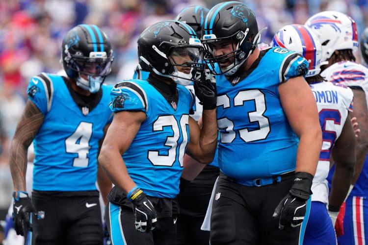 Rico Dowdle appears set to get bulk of carries with Dave Canales ...
