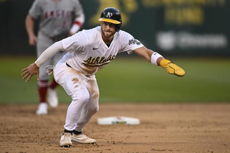 Butler, Rooker go deep and Athletics top Angels 7-5