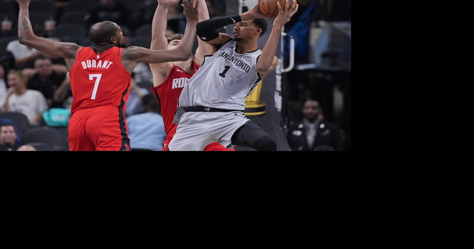 NBA scores: Barnes scores 24 as Spurs beat Rockets 121-110 in NBA Cup ...