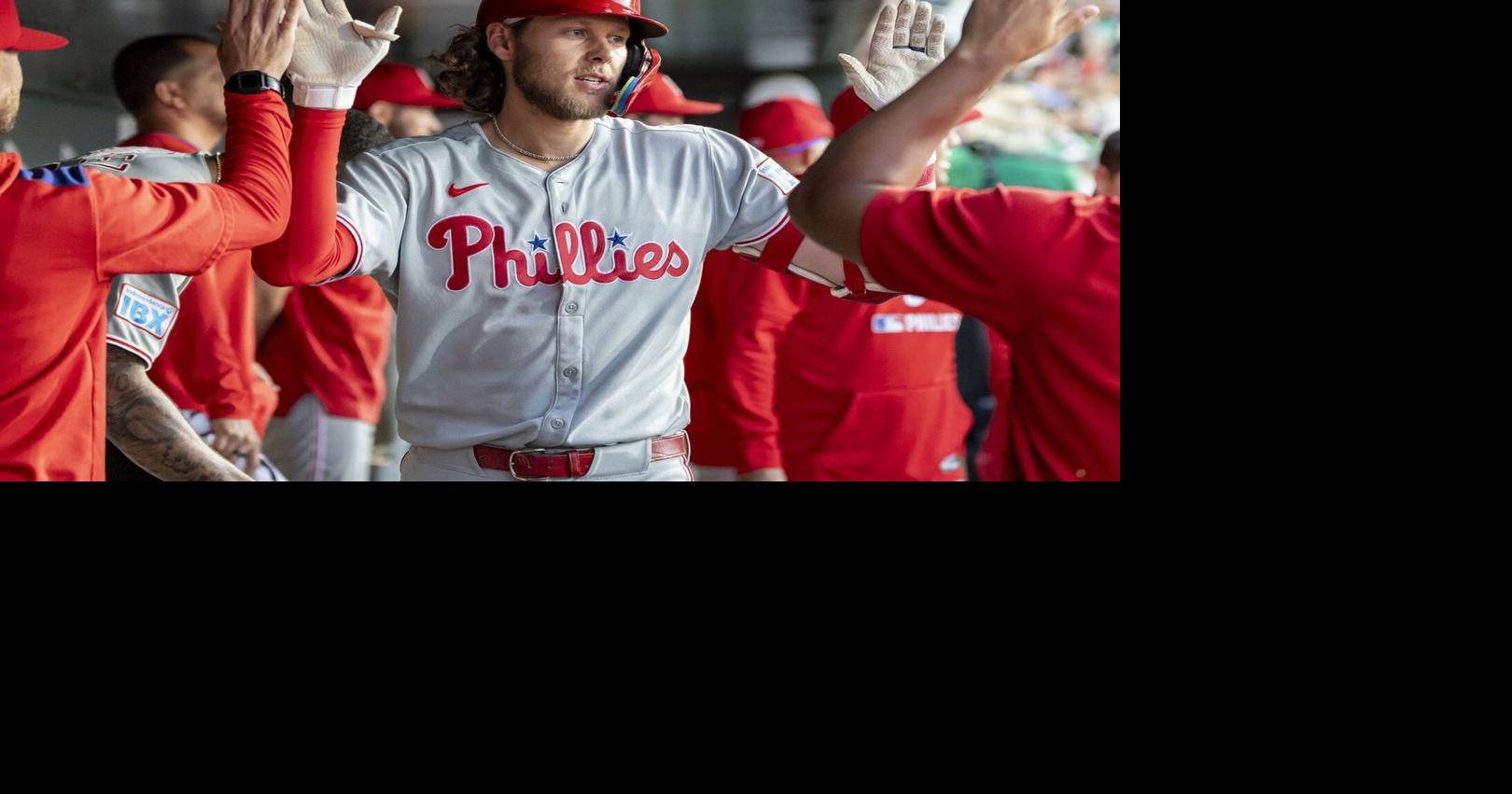 Schwarber hits 18th homer, go-ahead double as Phils win 9th in row and ...
