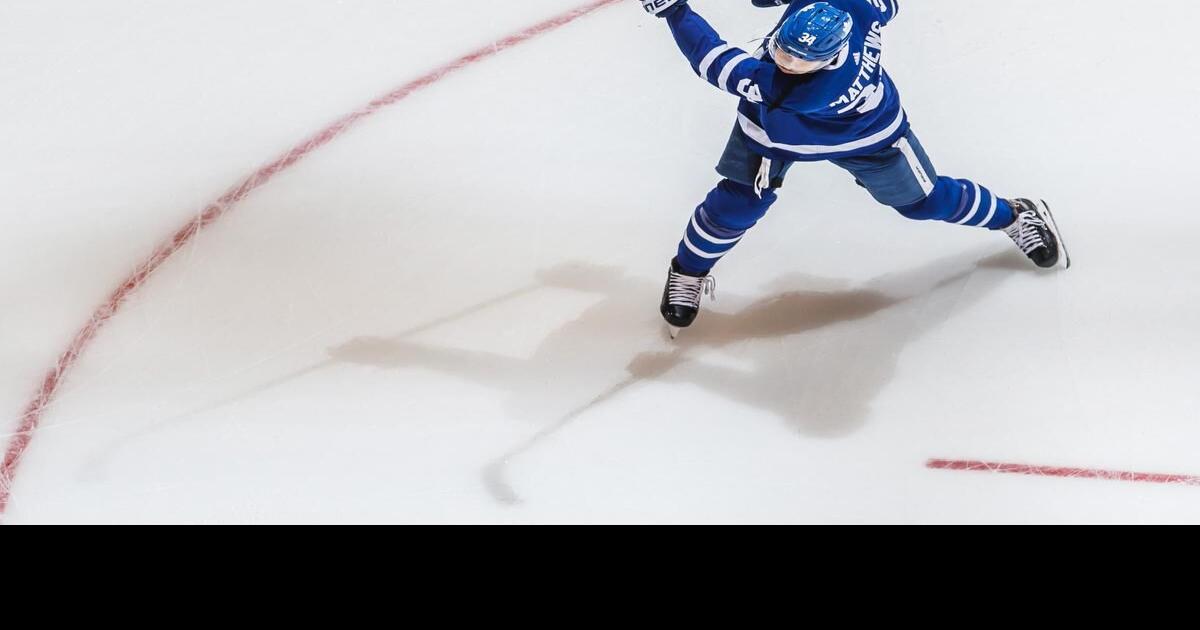 Auston Matthews has a deadly shot. And now he’s perfecting the one-timer