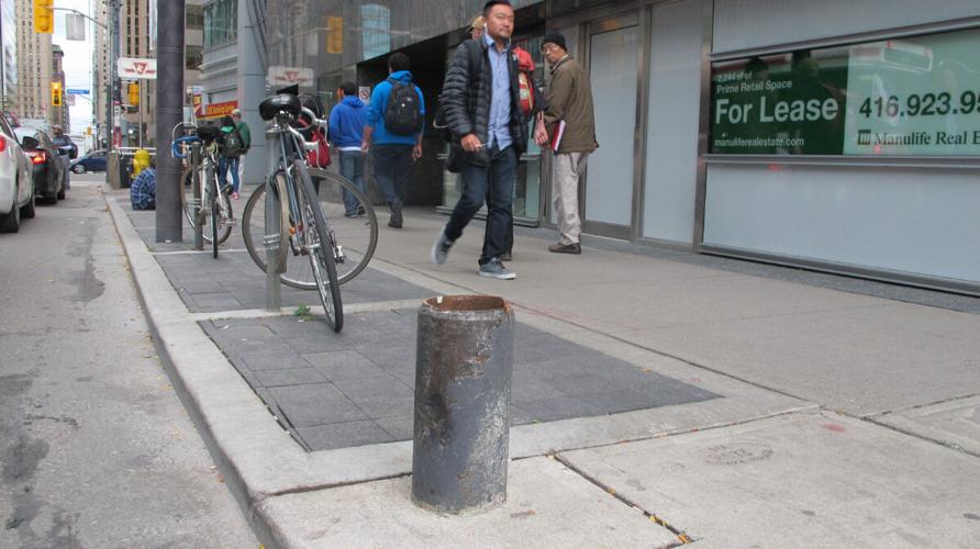 Stub of TTC streetcar pole finally departs: The Fixer