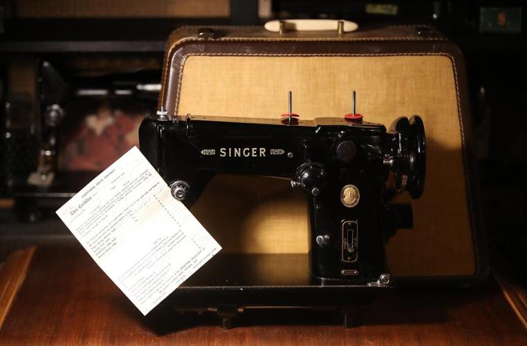Janice Schick and her obsession with vintage sewing machines