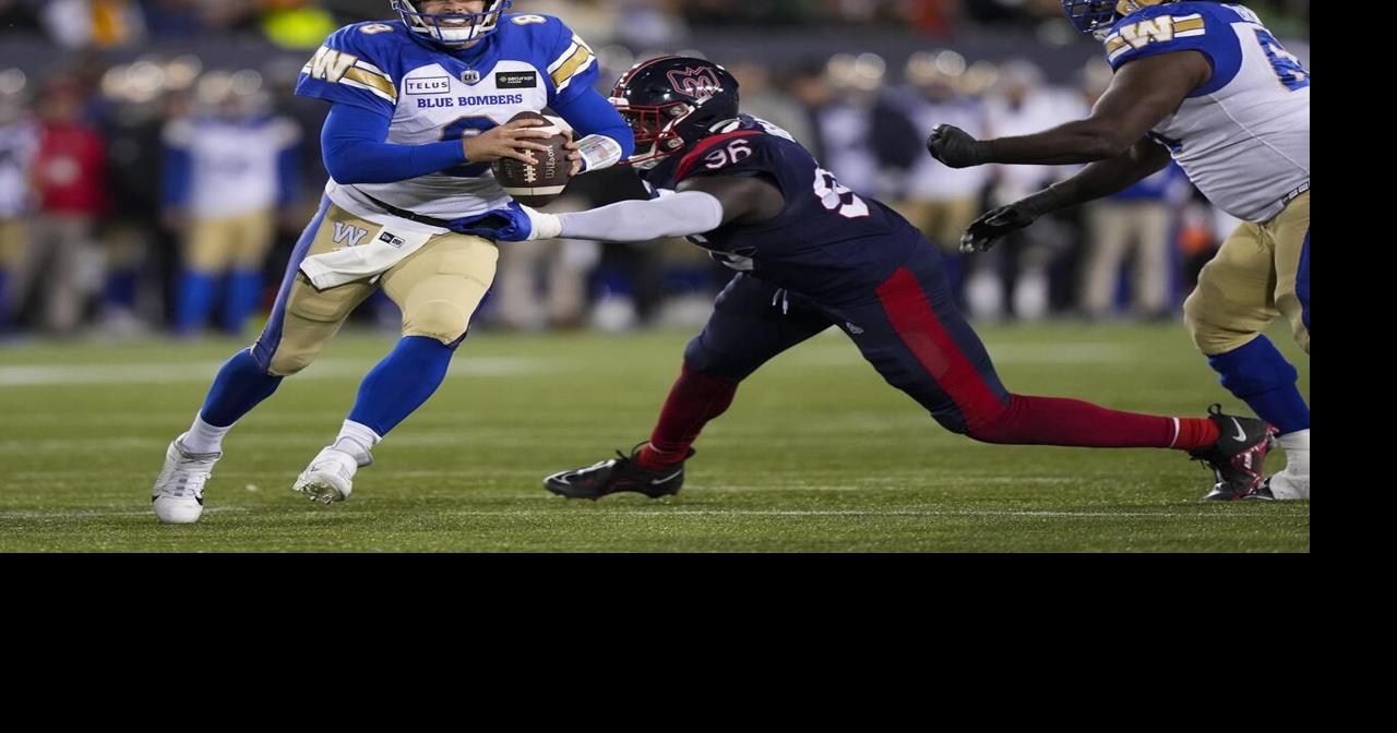 Canadian Lwal Uguak turns heads with explosive hits in Alouettes' Grey ...