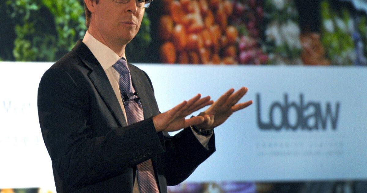 Loblaw executive chairman speaks to 22 per cent drop in profit