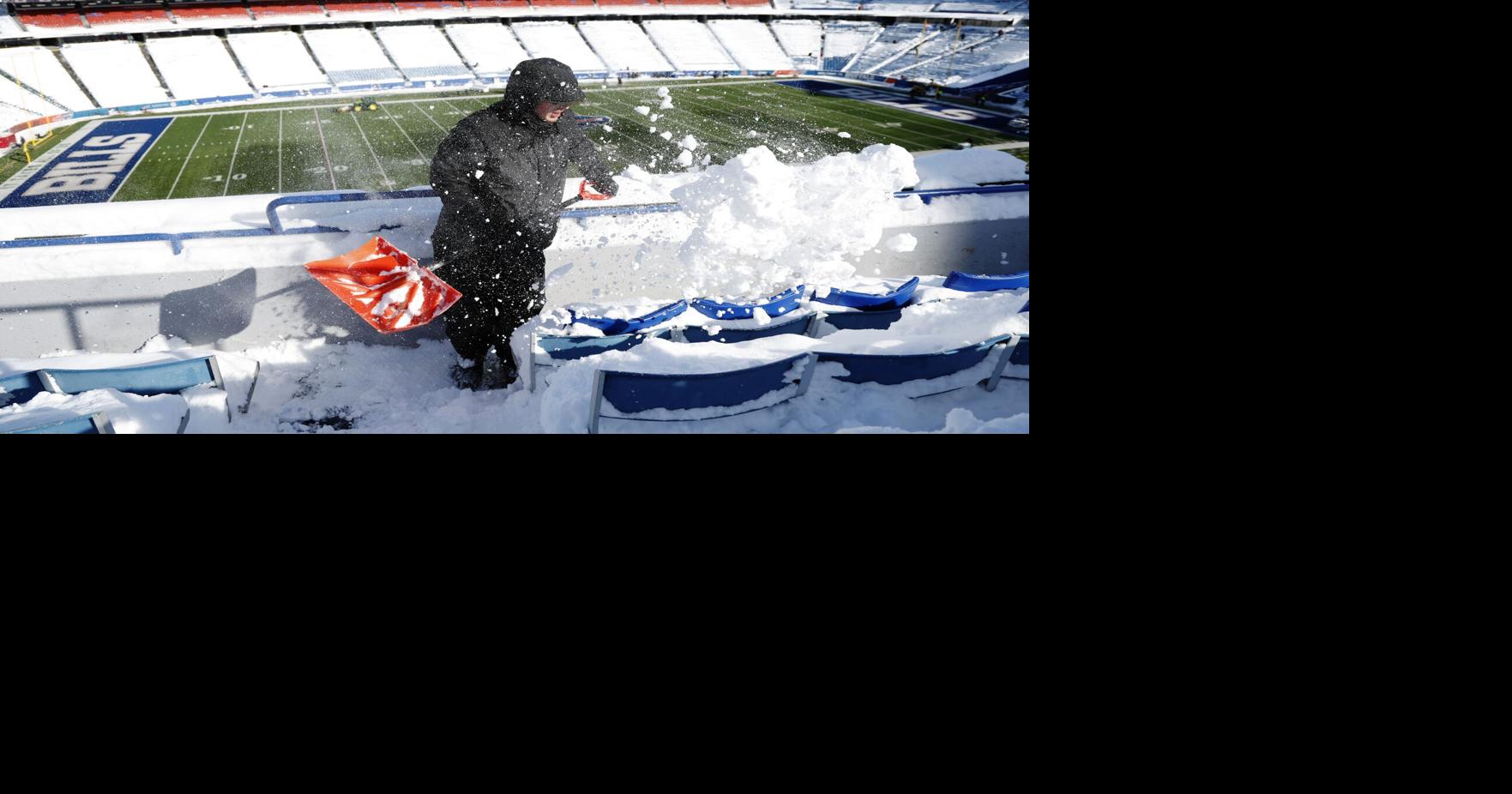 How Buffalo Bills fans made snowy stadium playoff ready