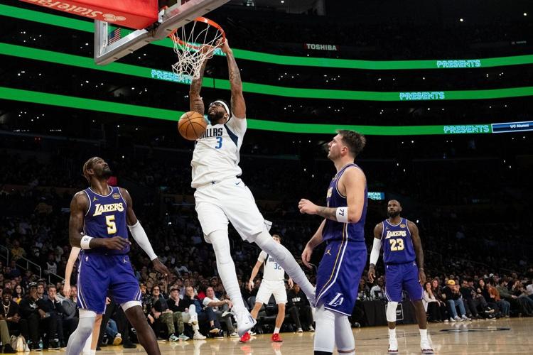 Reaves scores 38 points, Luka adds 35, Lakers hold off Mavs 129-119 in ...