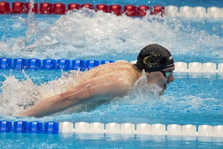 Record-breaking Matthew Fallon leads young contingent on U.S. men's ...