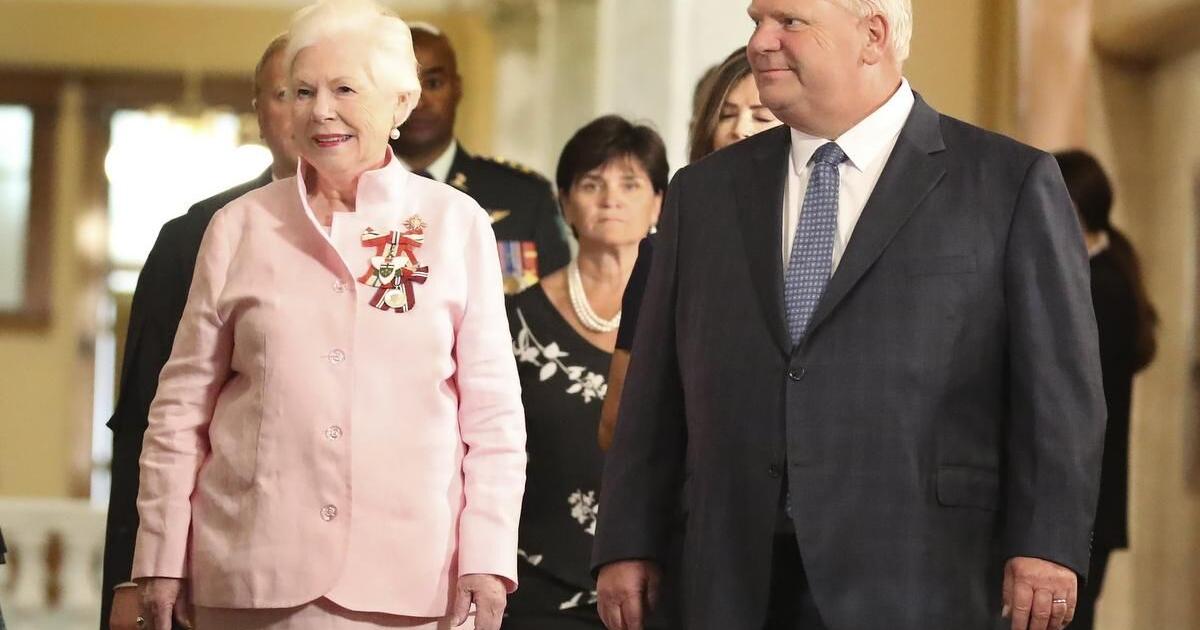 Does the lieutenant-governor have a message for Doug Ford?