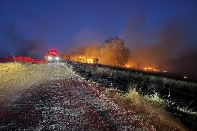 Wind Driven Wildfire Spreads Near Popular Central Oregon Vacation Spot