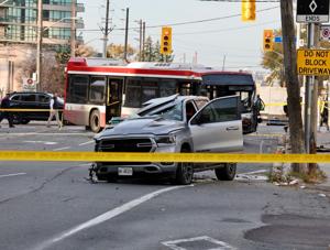 8 in hospital, 1 driver arrested, North York TTC bus crash