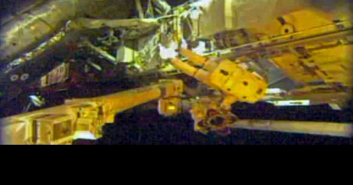 Astronauts complete first spacewalk in space station cooling system repair