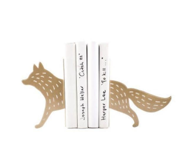 Old books make room for new books with DIY bookends