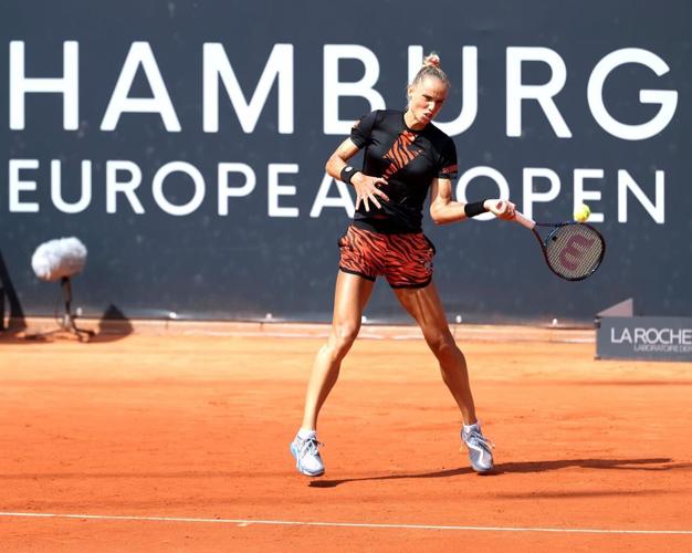 Rus defeats German teenager Noha Akugue in Hamburg European Open final for 1st WTA title