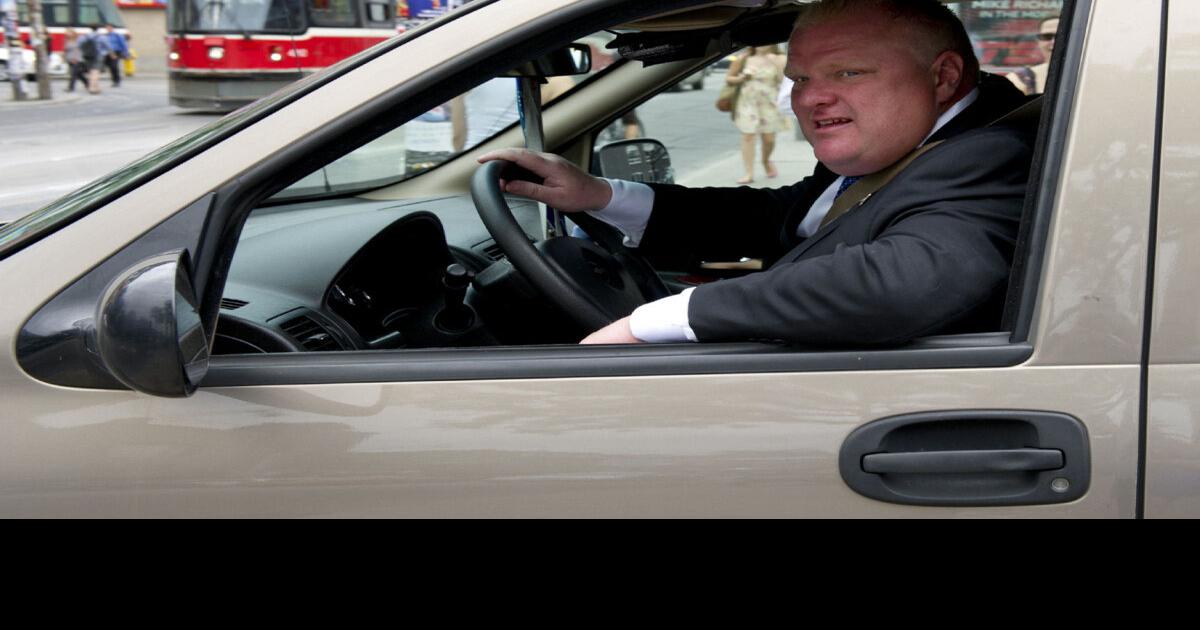 Rob Ford avoids ticket for talking on cellphone and driving