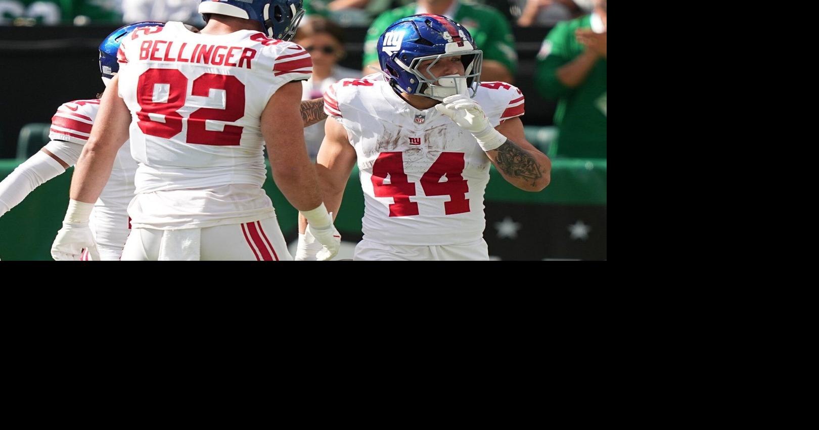 Giants rookie running back Cam Skattebo has surgery after dislocating ...