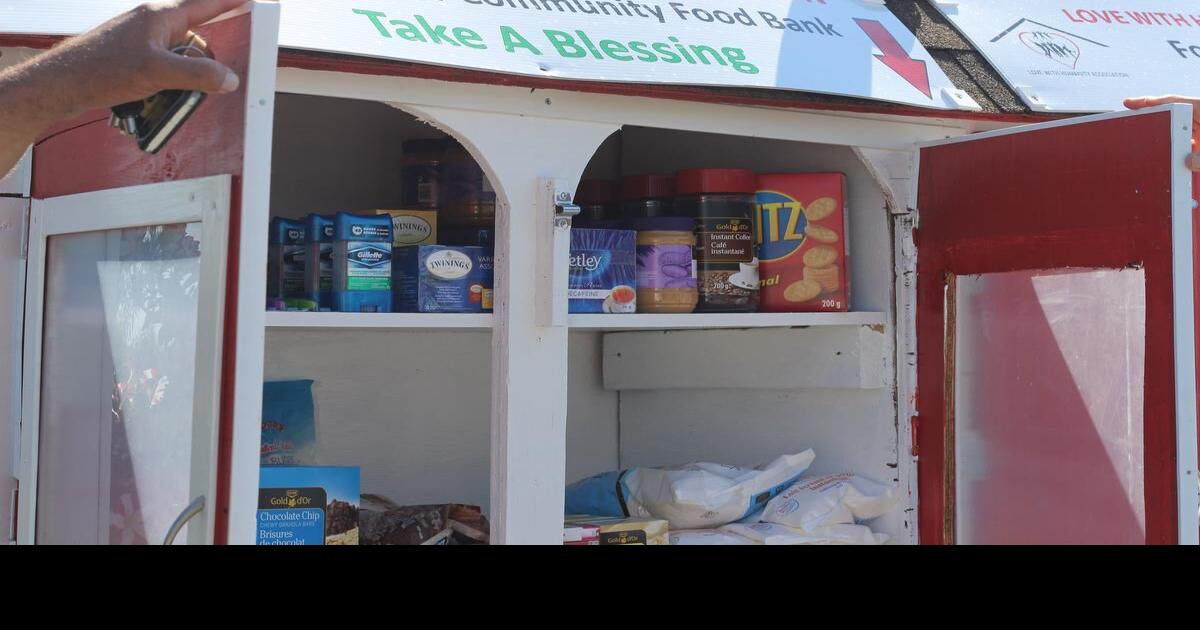 ‘Take a blessing, leave a blessing.’ Why this Calgarian has a mini food ...