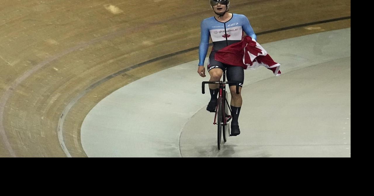 Canada’s Dylan Bibic claims world track cycling gold at 2024 Olympic venue