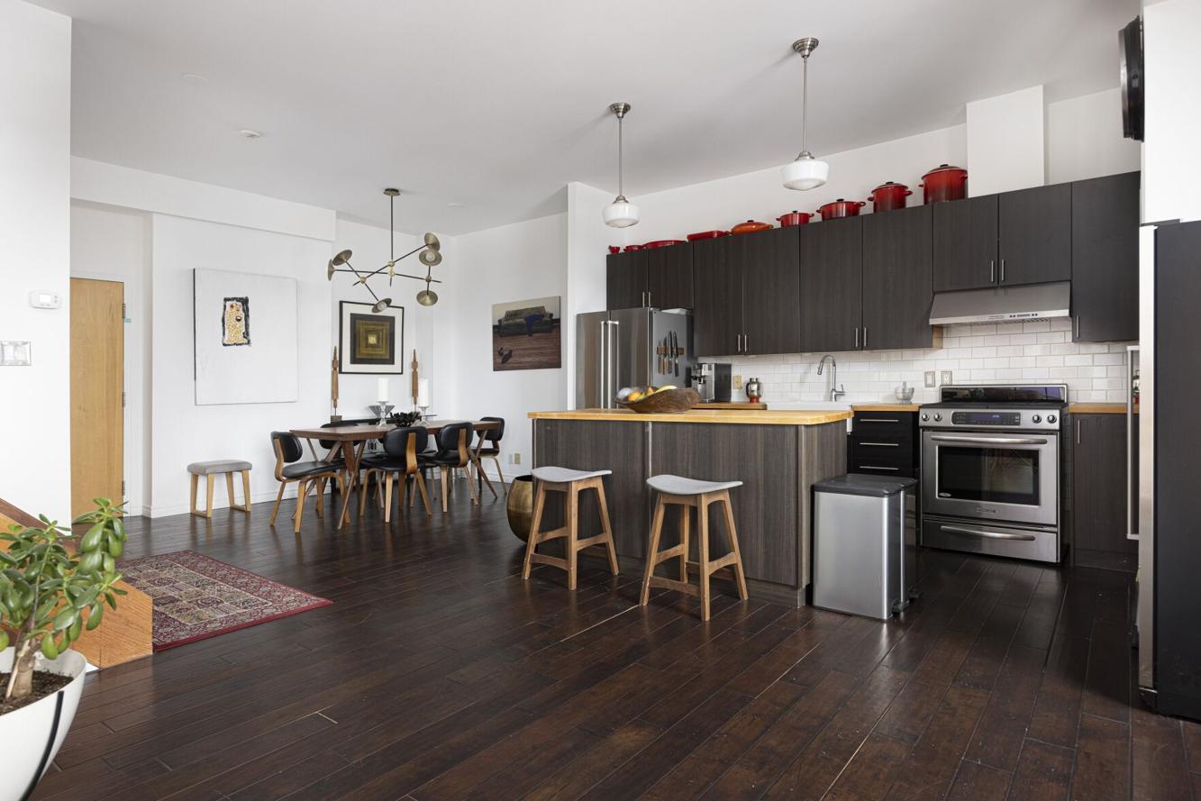 Junction loft originally office space, transformed into home