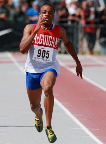 High school male athlete of week